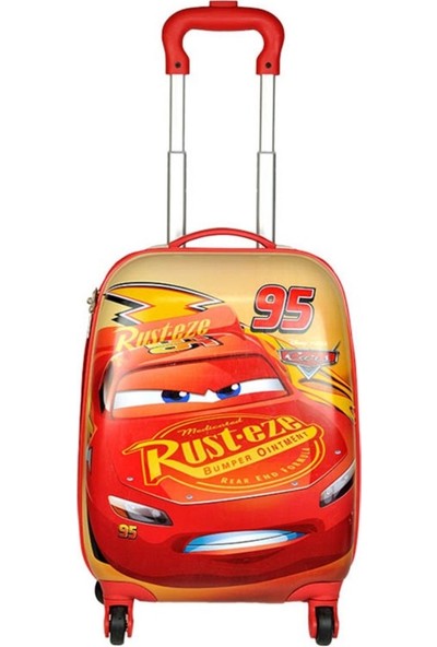 Hakan Çanta Cars 95721 Lisanslı Abs Çocuk Valizi Bavul