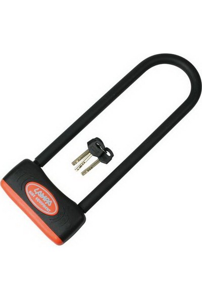 Lampa Guardian U Tipi Çelik Motosiklet Kilidi 18mm 90623