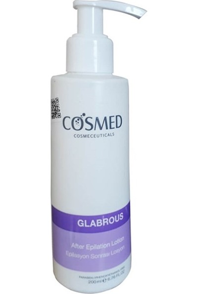 Cosmed Glabrous Epilasyon Sonrası Losyon 200 ml Cosmed Glabrous Epilasyon Sonrası Losyon 200 ml