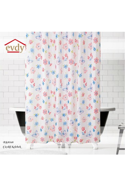 Zethome Evdy Banyo Duş Perdesi 8168 Çift Kanat 2X110x200 Zethome Evdy Banyo Duş Perdesi 8168 Çift Kanat 2X110x200