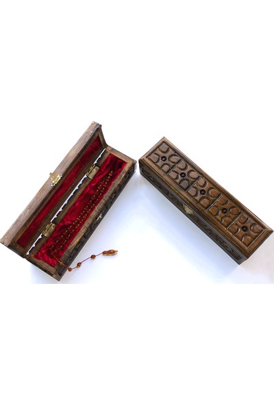 Gümüş Store Özel Koleksiyonluk El İşçiliği Ahşap Tesbih Kutusu Gümüş Store Özel Koleksiyonluk El İşçiliği Ahşap Tesbih Kutusu