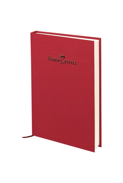 Faber-Castell Natural Seri A5 Ciltli Kareli Defter Vişne 140 Yaprak Faber-Castell Natural Seri A5 Ciltli Kareli Defter Vişne 140 Yaprak