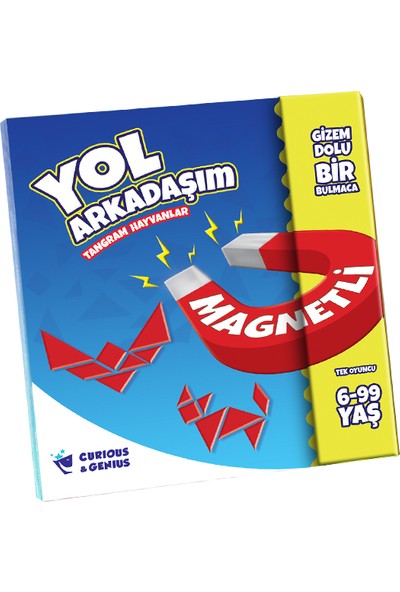 Curious&Genius Yol Arkadaşım Tangram Hayvanlar Curious&Genius Yol Arkadaşım Tangram Hayvanlar