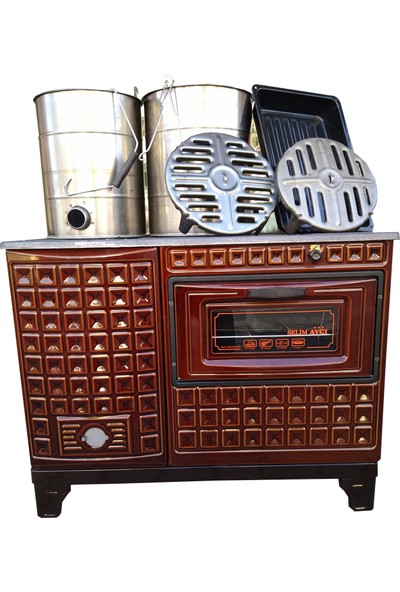 Selim Avcı 203 Majolik Kuzine Fırınlı Soba Selim Avcı 203 Majolik Kuzine Fırınlı Soba