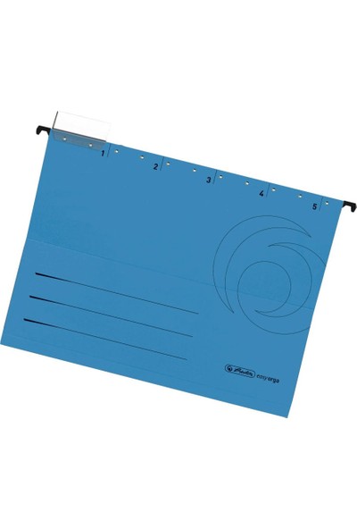 Herlitz Askılı Dosya 5Li Mavi 5874664