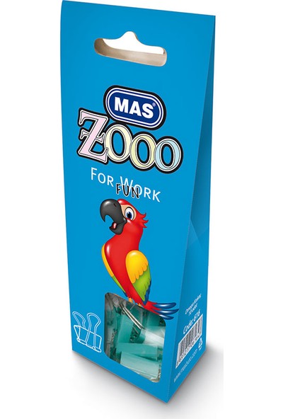 Mas Colors Karton Pakette Omega Kıskaç No:25 Mavi 616 Mas Colors Karton Pakette Omega Kıskaç No:25 Mavi 616