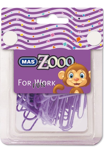 Mas Colors Seffaf Dörtgen Kutuda Plastik Kapli Ataş No:3 Mor 610 Mas Colors Seffaf Dörtgen Kutuda Plastik Kapli Ataş No:3 Mor 610