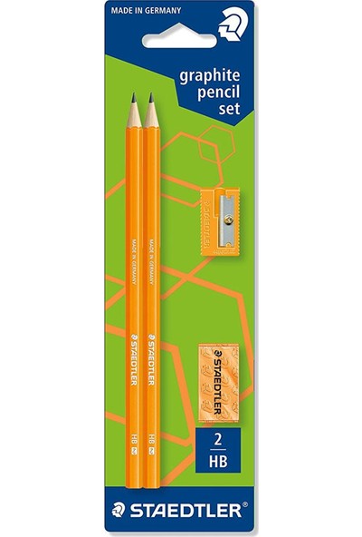 Staedtler Neon Hb 2Li Blister Set Neon Turuncu 180Fsbk2P2