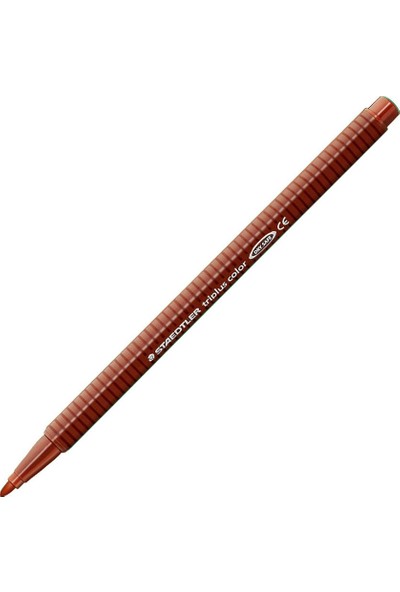 Staedtler Triplus Color Üçgen Keçeli Kalem Kahverengi 323-76 Staedtler Triplus Color Üçgen Keçeli Kalem Kahverengi 323-76