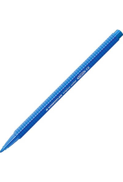 Staedtler Triplus Color Üçgen Keçeli Kalem Koyu Mavi 323-3 Staedtler Triplus Color Üçgen Keçeli Kalem Koyu Mavi 323-3