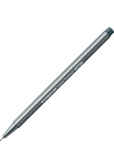 Staedtler Triplus Üçgen Fineliner Kalem Gri 334-8 Staedtler Triplus Üçgen Fineliner Kalem Gri 334-8
