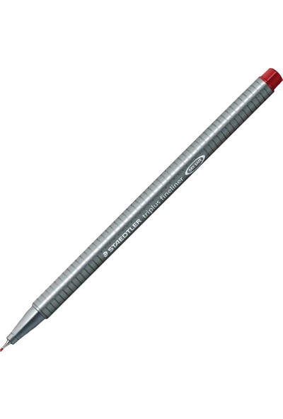 Staedtler Triplus Üçgen Fineliner Kalem Vişne 334-29 Staedtler Triplus Üçgen Fineliner Kalem Vişne 334-29