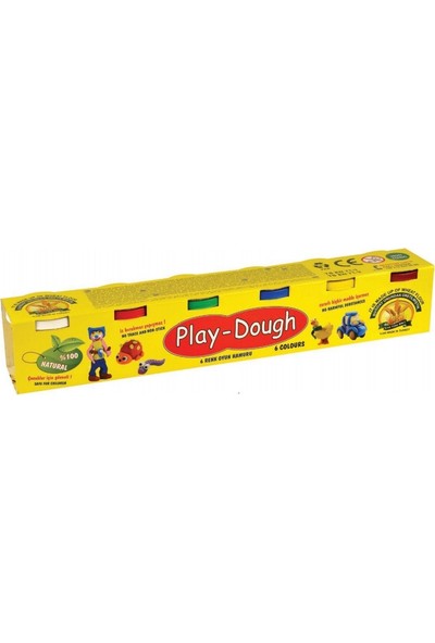 Eren Play Dough Oyun Hamuru 6 Renk 6x130=780 gr.