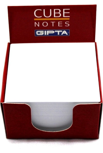 Gıpta Küp Notluk 8x8 cm Beyaz