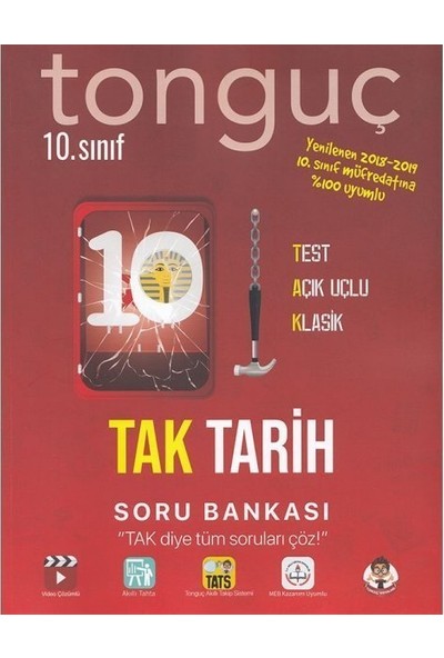 Tonguç Akademi 10. Sınıf Tak Tarih Soru Bankası Tonguç Akademi 10. Sınıf Tak Tarih Soru Bankası