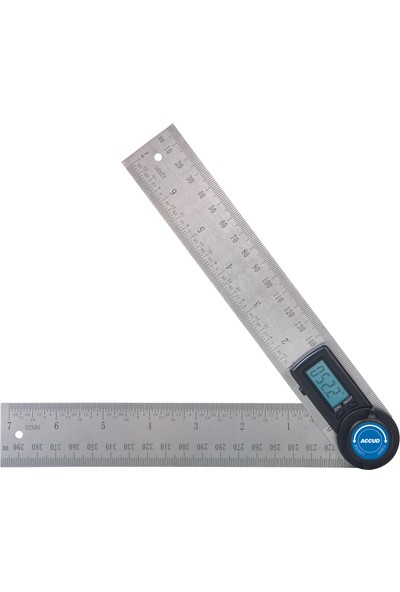 Accud Dijital Açı Ölçer 300 Mm 0 - 360 Derece 82101201