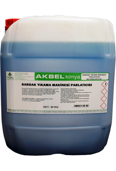 Akbel Kimya Bardak Yıkama Makinesi Parlatıcısı 20 kg Akbel Kimya Bardak Yıkama Makinesi Parlatıcısı 20 kg