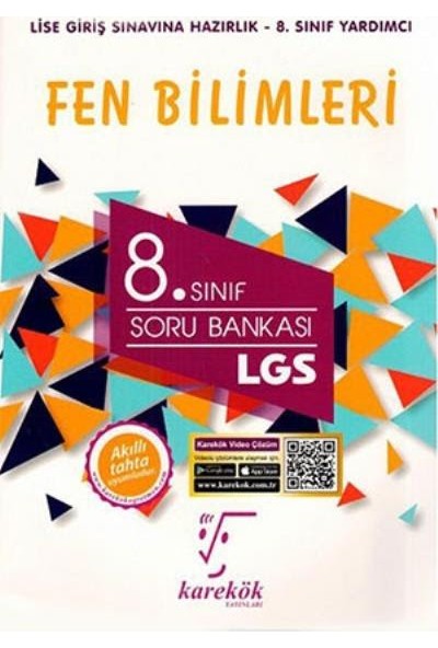 Karekök Yayınları 8.Sınıf Lgs Fen Bilimleri Soru Bankası