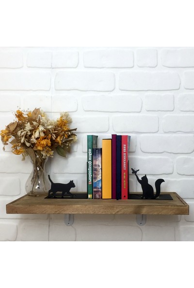 Metal Kitap Tutucu ''Yavru Kediler Ve Kelebek'' Metal Kitap Tutucu ''Yavru Kediler Ve Kelebek''