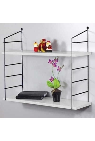 Pratico Mobilya Duvar Rafı Dekoratif 2 Katlı Duvar Rafı&kitaplık Pratico Mobilya Duvar Rafı Dekoratif 2 Katlı Duvar Rafı&kitaplık