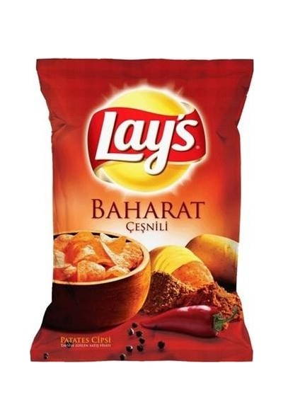 Lays Baharat Çeşnili Cipsi 34 gr
