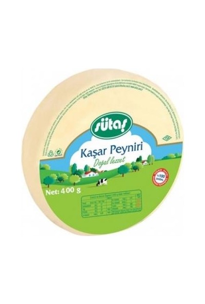 Sütaş Kaşar Peyniri 400 gr