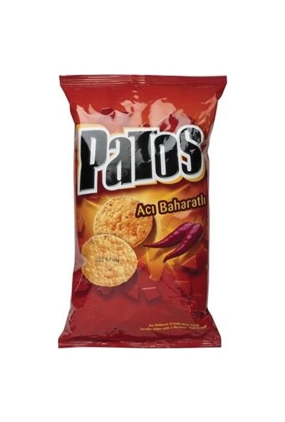 Patos Acılı Cipsi 114 gr Patos Acılı Cipsi 114 gr