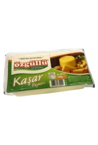 Özgüllü Taze Kaşar Peyniri 1000 gr
