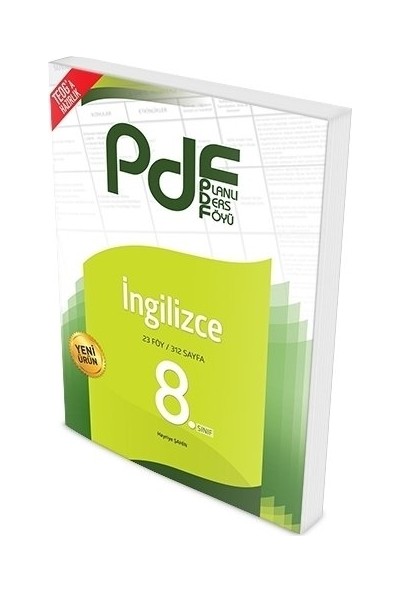Planlı Ders Föyü Pdf 8.Sınıf İngilizce Planlı Ders Föyü Pdf 8.Sınıf İngilizce