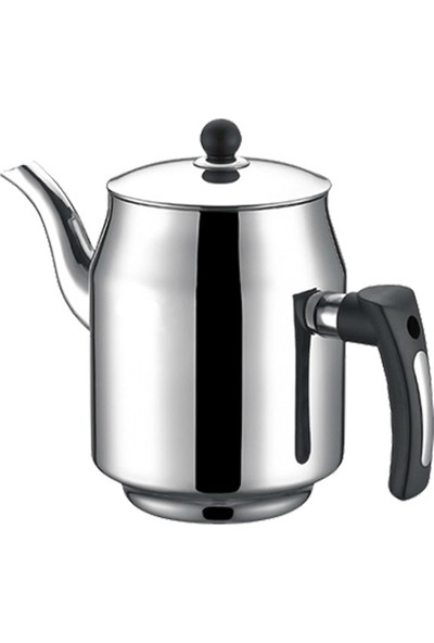 Kahramanlar Paslanmaz Çelik Kahveci Çay Kazanı Ocağı Demliği No 4 2.70 Lt