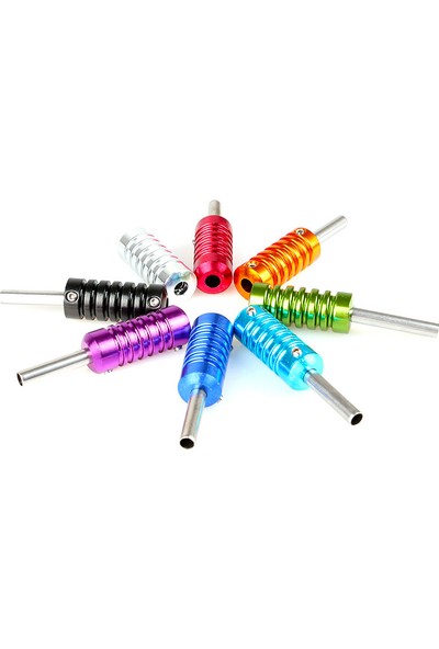 Tattoo Dövme Makinası Renkli Grips Tutacak 22 Mm Tattoo Dövme Makinası Renkli Grips Tutacak 22 Mm