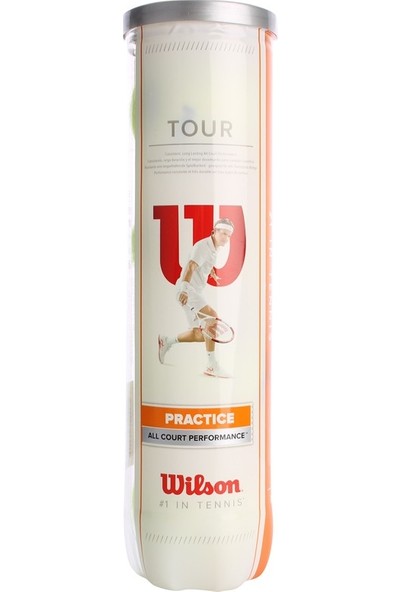 Wilson Toptnswıl024 Tenis Topu Tour Practıce 4Tball Wrt114500 Tenis Topu Wilson Toptnswıl024 Tenis Topu Tour Practıce 4Tball Wrt114500 Tenis Topu