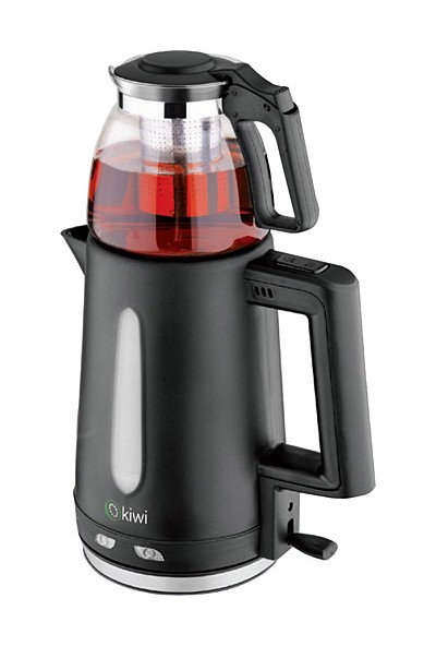 Kiwi KTM-2907 2200 W Cam Demlikli Çay Makinesi