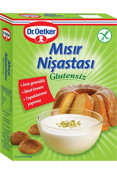 Dr. Oetker Glutensiz Mısır Nişastası - 150 Gr.
