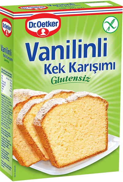 Dr. Oetker Glutensiz Vanilinli Kek Karışımı 390 gr