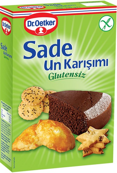 Dr. Oetker Glutensiz Sade Un Karışımı 250 gr