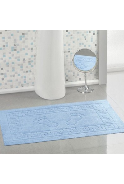 Favore Casa Açık Mavi 52x67 cm Banyo Paspası