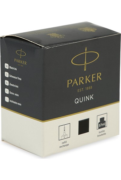 Parker Siyah Şişe Mürekkep 1950375