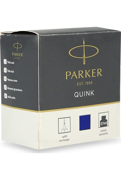 Parker Dolmakalem Mürekkebi Mavi 1950376 Parker Dolmakalem Mürekkebi Mavi 1950376