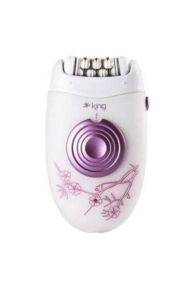 King P2387 Lotus Şarjlı Epilasyon Cihazı