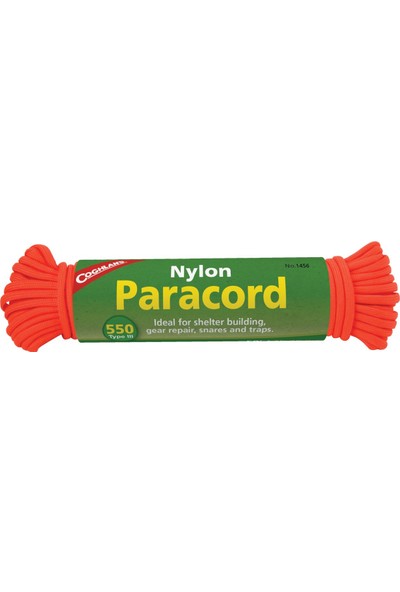 Coghlans 15.25 Metre Paracord İp Turuncu Coghlans 15.25 Metre Paracord İp Turuncu