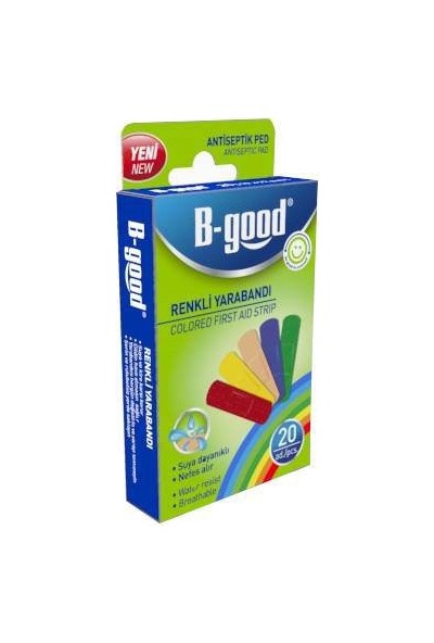 B-Good Renkli Yarabandı 20'li