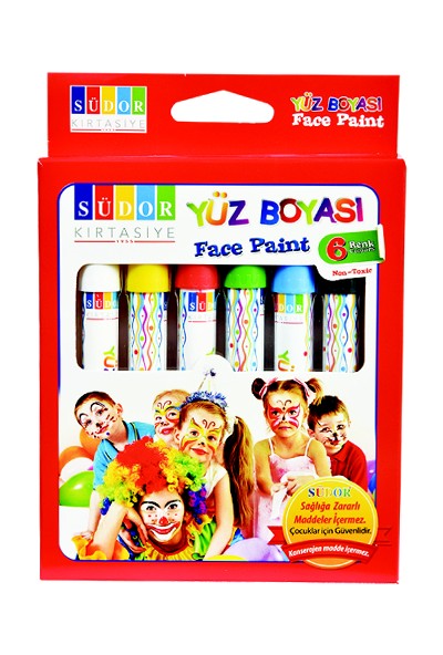 Südor Yüz Boyası 6Lı