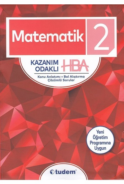 Tudem 2. Sınıf Matematik Kazanım Odaklı Hba Konu Anlatımı Çözümlü Sorular Tudem 2. Sınıf Matematik Kazanım Odaklı Hba Konu Anlatımı Çözümlü Sorular
