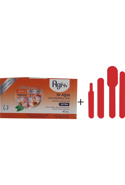 Agiss Sir El Ağdası Sır Kalıp Ağda (Natural) Ağda Spatula Uygulama Seti Agiss Sir El Ağdası Sır Kalıp Ağda (Natural) Ağda Spatula Uygulama Seti
