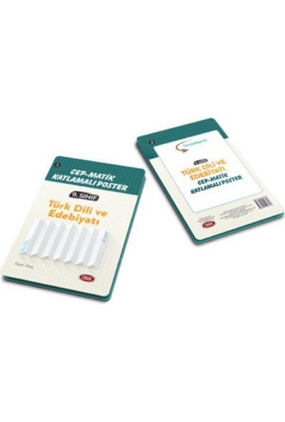 Data 9. Sınıf Türk Dili Ve Edebiyatı Cep-Matik Katlamalı Poster Data 9. Sınıf Türk Dili Ve Edebiyatı Cep-Matik Katlamalı Poster