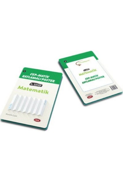 Data 6. Sınıf Matematik Cep-Matik Katlamalı Poster Data 6. Sınıf Matematik Cep-Matik Katlamalı Poster