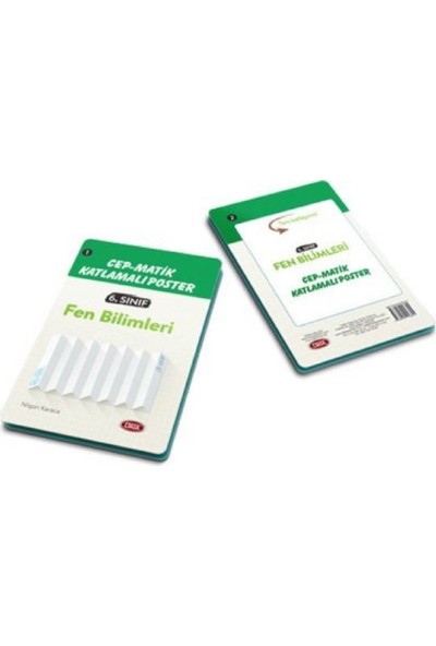 Data 6. Sınıf Fen Bilimleri Cep-Matik Katlamalı Poster Data 6. Sınıf Fen Bilimleri Cep-Matik Katlamalı Poster