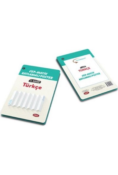 Data 7. Sınıf Türkçe Cep-Matik Katlamalı Poster Data 7. Sınıf Türkçe Cep-Matik Katlamalı Poster
