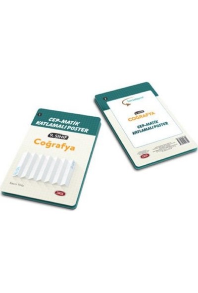 Data 9. Sınıf Coğrafya Cep-Matik Katlamalı Poster Data 9. Sınıf Coğrafya Cep-Matik Katlamalı Poster